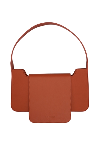 Lemma Kadın Luna Turuncu Deri Çanta EU Lemma Kadın Luna Turuncu Deri Çanta EU