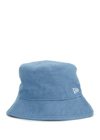 New Era Kadın Wmns Mavi Logolu Denim Şapka M EU
