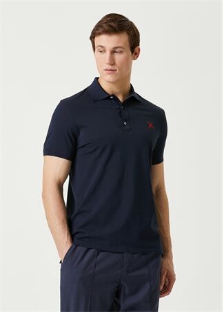 Isaia Erkek Lacivert Polo Yaka T-shirt M EU Isaia Erkek Lacivert Polo Yaka T-shirt M EU