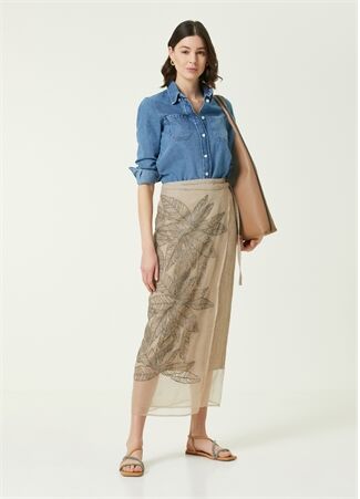 Brunello Cucinelli Kadın Etek Bej 38 It