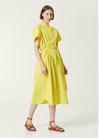 Yves Salomon Kadın ELBİSE Sarı 36 FR Yves Salomon Kadın ELBİSE Sarı 36 FR