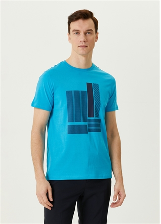 Network Erkek Turkuaz T-shirt Mavi S EU Network Erkek Turkuaz T-shirt Mavi S EU