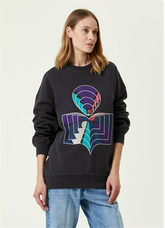 Etoile Isabel Marant Kadın SWEATSHIRT Siyah 34 FR