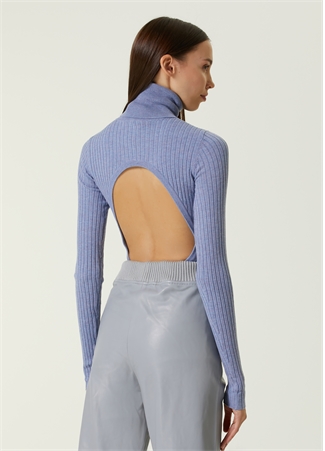 Dodo Bar Or Kadın Mavi Balıkçı Yaka Sırt Dekolteli Body 44 IT Dodo Bar Or Kadın Mavi Balıkçı Yaka Sırt Dekolteli Body 44 IT