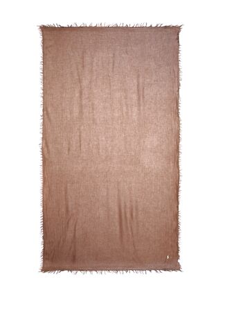 Polo Ralph Lauren Kadın Bej Püsküllü Şal EU