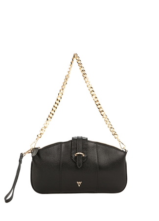 Hiva Atelier Kadın Lilia Siyah Deri Omuz Çantası Siyah Eu Hiva Atelier Kadın Lilia Siyah Deri Omuz Çantası Siyah Eu