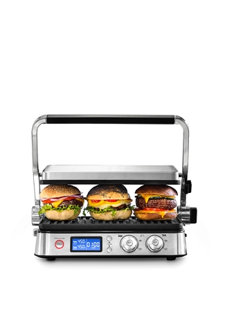 Delonghi MultiGrill Metalik Gri Izgara Tost Makinesi Altın Rengi Delonghi MultiGrill Metalik Gri Izgara Tost Makinesi Altın Rengi