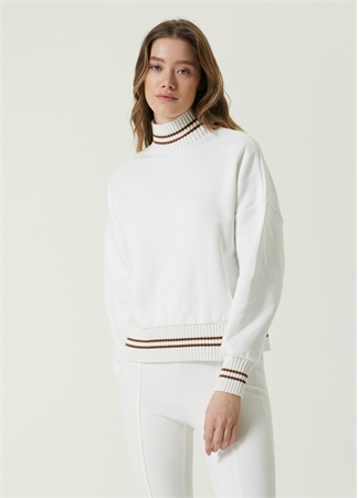 Network Kadın Basic Fit Ekru Sweatshirt Bej L EU Network Kadın Basic Fit Ekru Sweatshirt Bej L EU