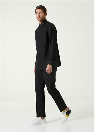 Fendi Erkek Siyah Normal Bel Pantolon 46 IT