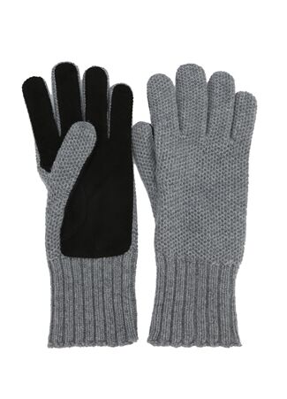 Mazzoleni Gloves Erkek Siyah Gri Kaşmir Eldiven M EU Mazzoleni Gloves Erkek Siyah Gri Kaşmir Eldiven M EU