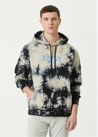 Allsaints Erkek Tempest Siyah Kapüşonlu Sweatshirt XS EU Allsaints Erkek Tempest Siyah Kapüşonlu Sweatshirt XS EU