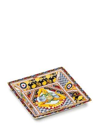 Lamart Rosalia Colorblocked Porselen Tabak Çok Renkli