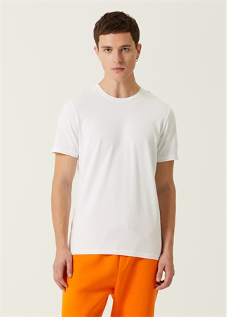 Academia Erkek Beyaz Logo Detaylı Basic T-shirt S EU Academia Erkek Beyaz Logo Detaylı Basic T-shirt S EU