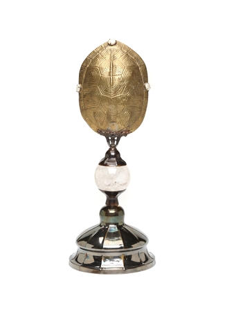 Serdar Gülgün Kaplumbağa Kabuğu Detaylı Obje Çok Renkli