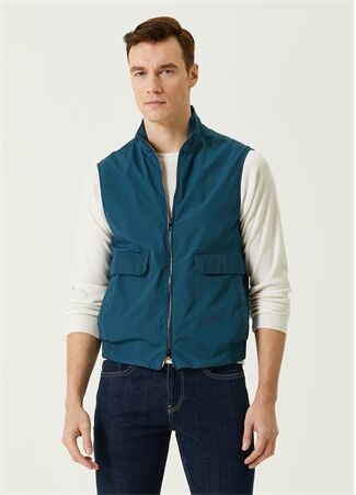 Pal Zileri Erkek YELEK Mavi 50 IT