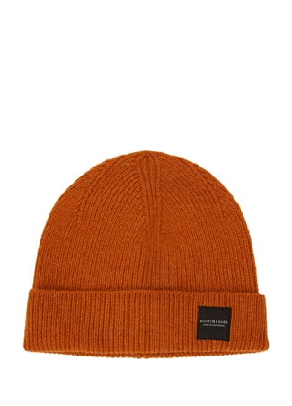 Scotch & Soda Erkek Turuncu Çizgi Dokulu Bere Kırmızı EU Scotch & Soda Erkek Turuncu Çizgi Dokulu Bere Kırmızı EU