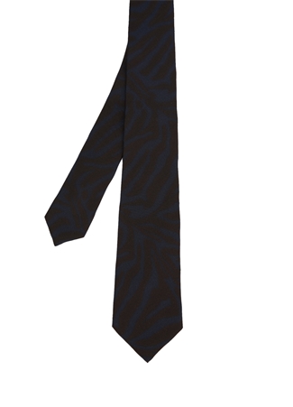 Pal Zileri Erkek Colorblocked Desenli İpek Kravat Mavi EU Pal Zileri Erkek Colorblocked Desenli İpek Kravat Mavi EU