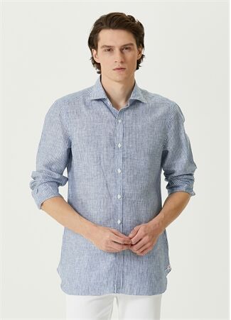 Isaia Erkek Gömlek Mavi 40 It Isaia Erkek Gömlek Mavi 40 It