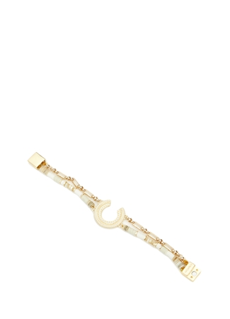 Hipanema Kadın Beyaz Boncuklu Bileklik S EU