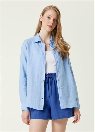 Beymen Club Kadın Gömlek Mavi Xs