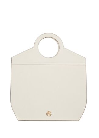 George Hogg Kadın Bej Logolu Çanta EU