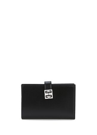 Givenchy Kadın 4G Siyah Deri Cüzdan EU