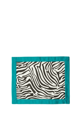 Haan Zebra Desenli Amerikan Servis Siyah Haan Zebra Desenli Amerikan Servis Siyah
