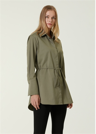 Beymen Collection Kadın Haki Beli Bağcıklı Tunik 40 Beymen Collection Kadın Haki Beli Bağcıklı Tunik 40
