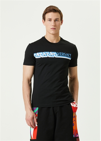 Versace Erkek TSHIRT Mavi S EU Versace Erkek TSHIRT Mavi S EU