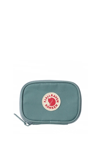 Fjallraven Erkek Yeşil Logolu Cüzdan Mavi EU Fjallraven Erkek Yeşil Logolu Cüzdan Mavi EU