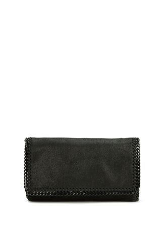 Stella Mccartney Kadın Siyah Zincir Detaylı Omuz Çantası Eu Stella Mccartney Kadın Siyah Zincir Detaylı Omuz Çantası Eu