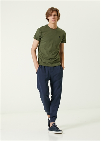 Beymen Club Erkek Lacivert Beli Kordonlu Jogger Eşofman Altı S EU Beymen Club Erkek Lacivert Beli Kordonlu Jogger Eşofman Altı S EU