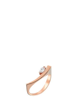 Her Story Kadın Geometrik Formlu Altın Rengi Yüzük Pembe EU Her Story Kadın Geometrik Formlu Altın Rengi Yüzük Pembe EU