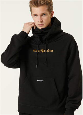 Wasted Erkek Enter Paradise Siyah Kapüşonlu Sweatshirt XL EU Wasted Erkek Enter Paradise Siyah Kapüşonlu Sweatshirt XL EU