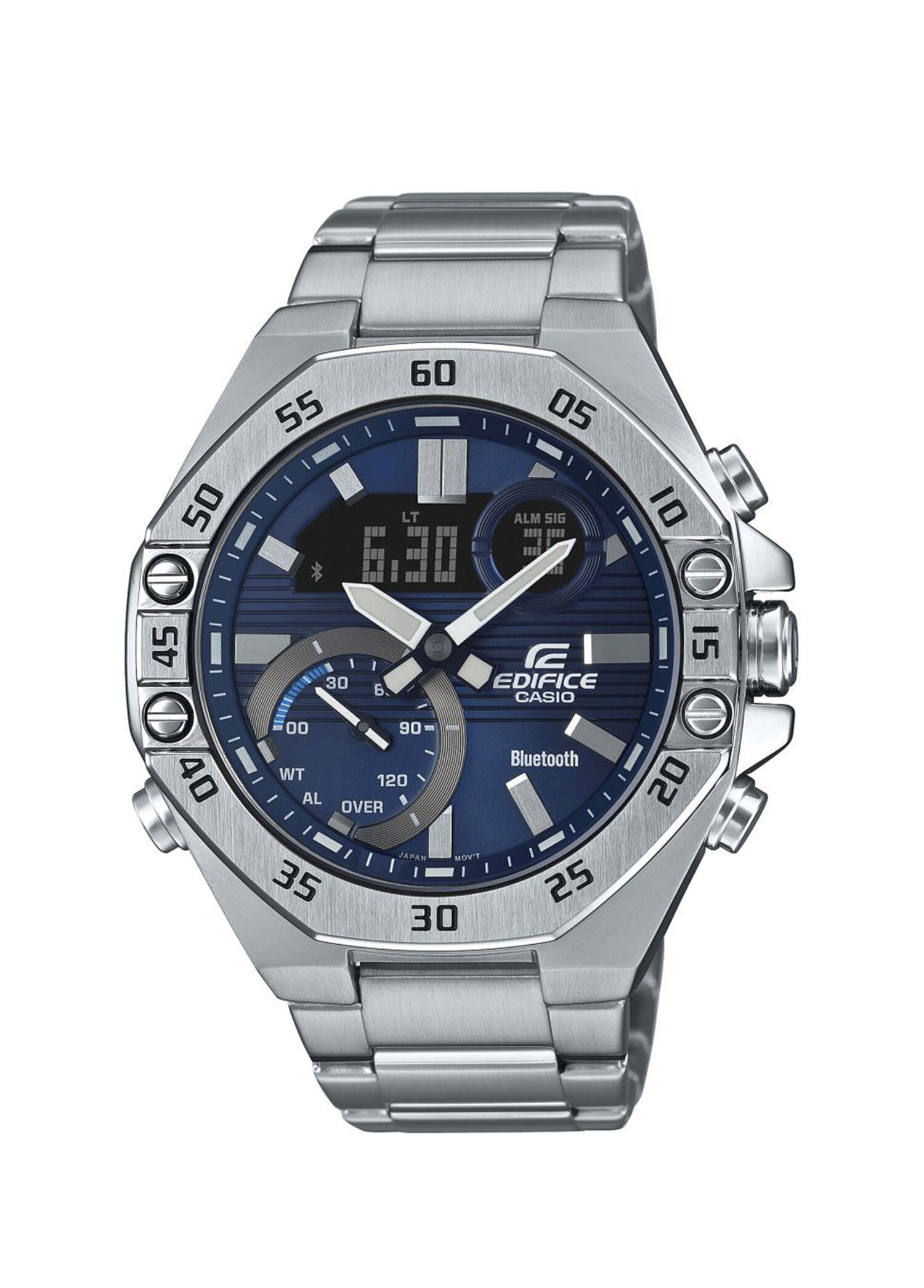 Casio Çok Renkli Erkek Edifice ECB-10D-2ADF Çelik Erkek Kol Saati ...