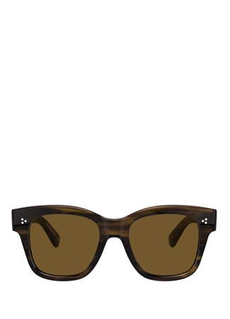 Oliver Peoples Kahverengi Turtle Desenli Güneş Gözlüğü 54 EU Oliver Peoples Kahverengi Turtle Desenli Güneş Gözlüğü 54 EU