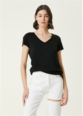 Allsaints Kadın Emelyn Tonic Siyah V Yaka T-shirt Xs Eu Allsaints Kadın Emelyn Tonic Siyah V Yaka T-shirt Xs Eu