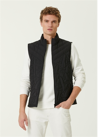 Beymen Club Erkek Siyah Monogram Logo Desenli Yelek S Beymen Club Erkek Siyah Monogram Logo Desenli Yelek S