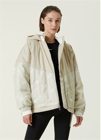 Nike Kadın NSW Therma Fit Icon Clash Kapüşonlu Ceket Kahverengi S EU