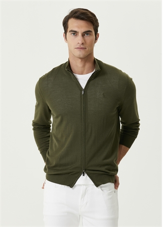 Pal Zileri Erkek Yeşil Kaşmir Kazak 50 It