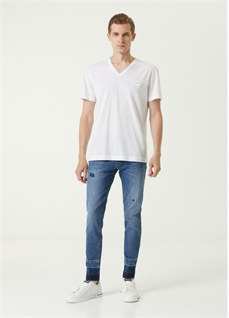 Dolce&Gabbana Erkek Skinny Fit Mavi Jean Pantolon 44 IT Dolce&Gabbana Erkek Skinny Fit Mavi Jean Pantolon 44 IT
