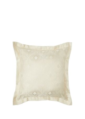 Blumarine Home Dayane Bej Desenli 48x48 cm Dekoratif Yastık Blumarine Home Dayane Bej Desenli 48x48 cm Dekoratif Yastık