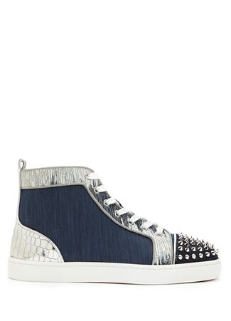 Christian Louboutin Erkek Lacivert Sneaker 43 Eu
