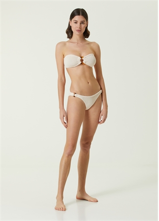 Hunza G Kadın Gloria Altın Rengi Straplez Bikini Takımı Pembe Eu Hunza G Kadın Gloria Altın Rengi Straplez Bikini Takımı Pembe Eu