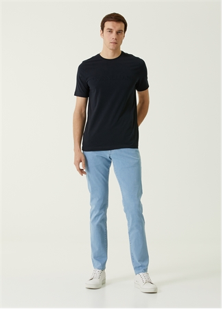 Scissor Scriptor Erkek Mavi Normal Bel Dar Paça Logolu Jean Pantolon 36 US Scissor Scriptor Erkek Mavi Normal Bel Dar Paça Logolu Jean Pantolon 36 US