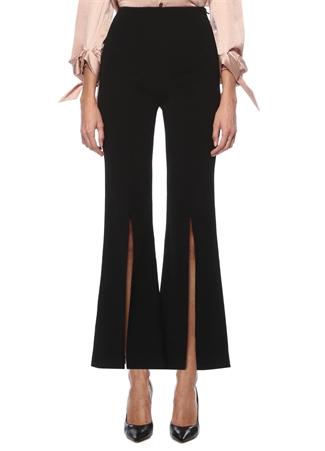 Roland Mouret Kadın Parkgate Siyah Yırtmaçlı Bol Paça Pantolon 0 US Roland Mouret Kadın Parkgate Siyah Yırtmaçlı Bol Paça Pantolon 0 US