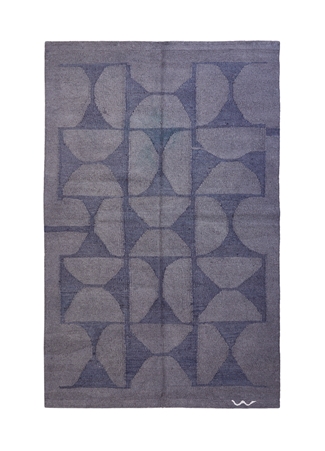 Dhoku Gri Geometrik Desenli Yün Kilim Çok Renkli Dhoku Gri Geometrik Desenli Yün Kilim Çok Renkli