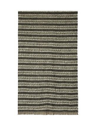 Beymen Club Kadın Siyah Ekose Desenli Atkı EU