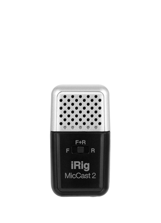 Ik Multimedia iRig Mic Cast Ultra Kompakt Mikrofon Siyah EU Ik Multimedia iRig Mic Cast Ultra Kompakt Mikrofon Siyah EU