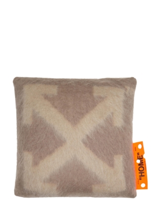 Off-White Small Bej Logo Detaylı 40x43 cm Dekoratif Yastık Off-White Small Bej Logo Detaylı 40x43 cm Dekoratif Yastık